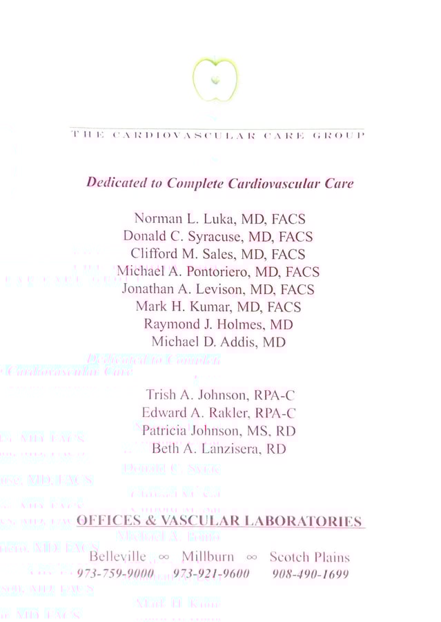 Six Decades of Vascular Care: The Legacy and Evolution of The ...